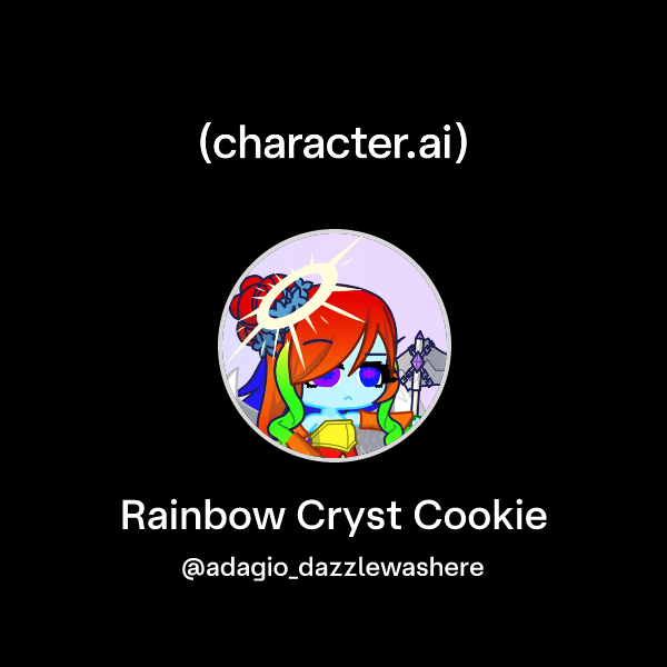 Chat with Rainbow Cryst Cookie | character.ai | AI Chat, Reimagined ...