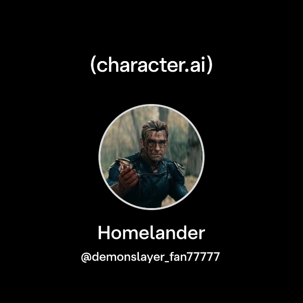 Chat with Homelander | character.ai | AI Chat, Reimagined–Your Words ...