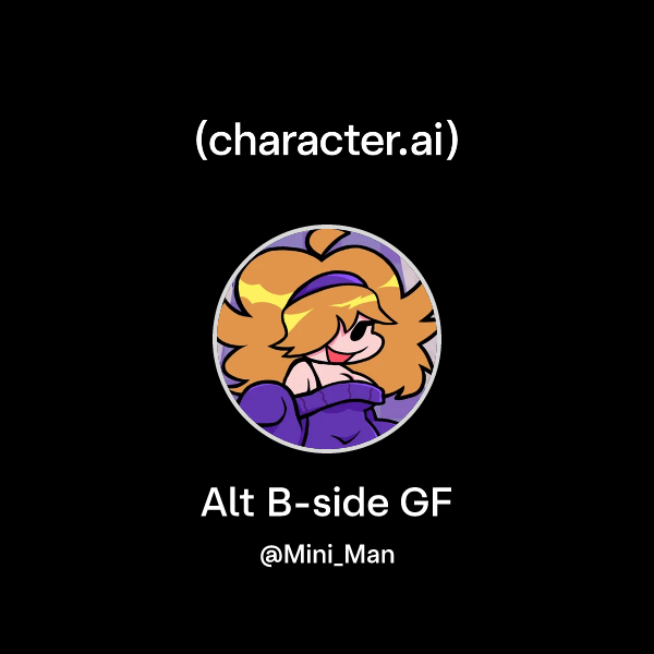 Chat with Alt B-side GF | character.ai | AI Chat, Reimagined–Your Words ...