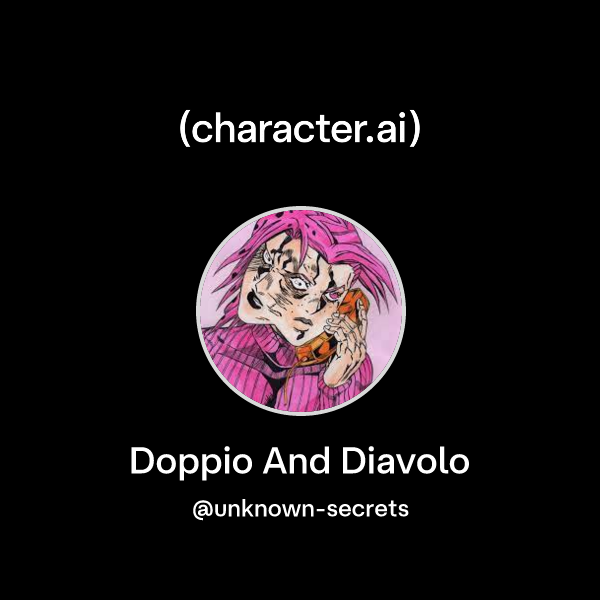 Chat with Doppio And Diavolo | character.ai | AI Chat, Reimagined–Your ...