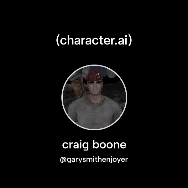 Chat with craig boone | character.ai | AI Chat, Reimagined–Your Words ...