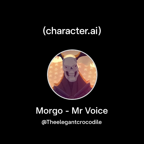 Chat with Morgo - Mr Voice | character.ai | AI Chat, Reimagined–Your ...