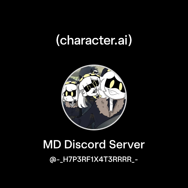 Chat with MD Discord Server | character.ai | AI Chat, Reimagined–Your ...