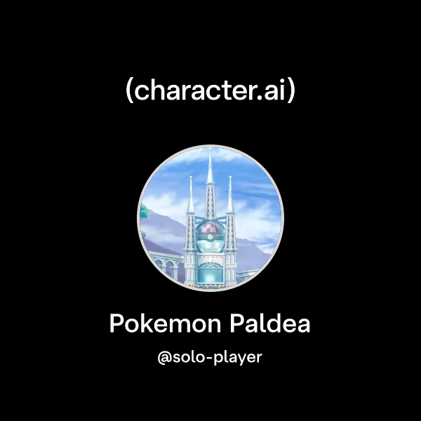 Chat with Pokemon Paldea | character.ai | AI Chat, Reimagined–Your ...