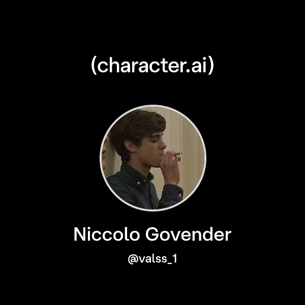 Chat with Niccolo Govender | character.ai | AI Chat, Reimagined–Your ...