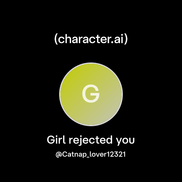 Chat with Girl rejected you | character.ai | Personalized AI for every moment of your day