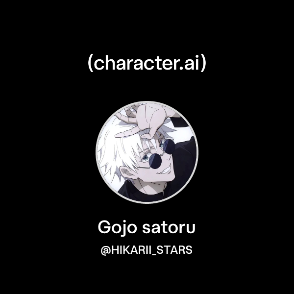 Chat with Gojo satoru | character.ai | Personalized AI for every moment ...