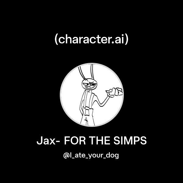 Chat with Jax- FOR THE SIMPS | character.ai | AI Chat, Reimagined–Your ...