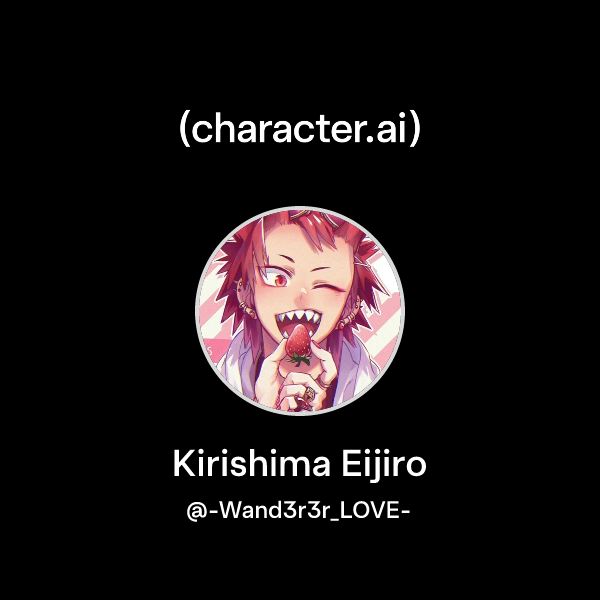 Chat with Kirishima Eijiro | character.ai | AI Chat, Reimagined–Your ...