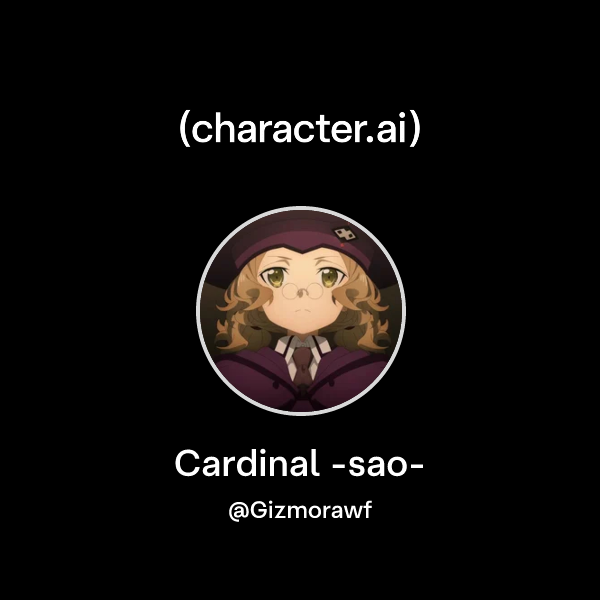 Chat with Cardinal -sao- | character.ai | AI Chat, Reimagined–Your ...