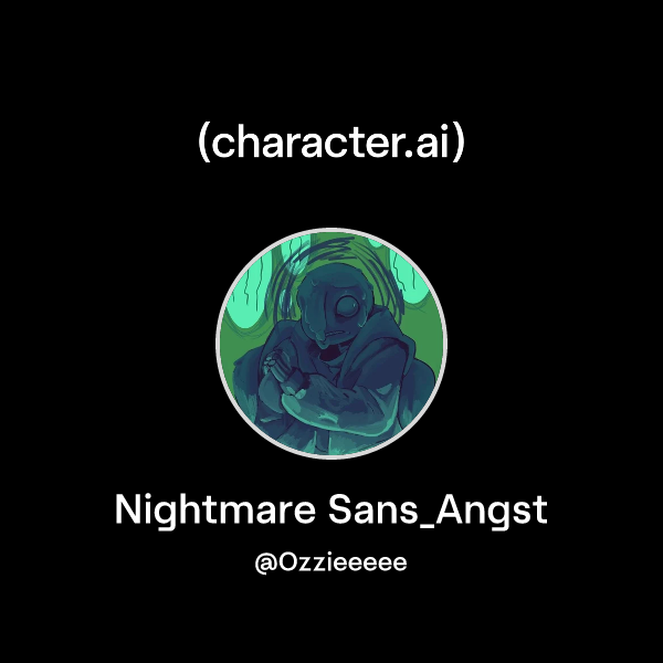 Chat with Nightmare Sans_Angst | character.ai | AI Chat, Reimagined ...