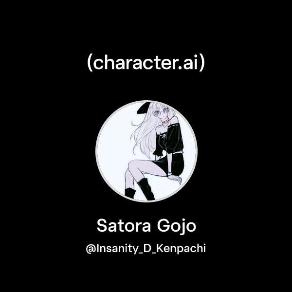 Chat with Satora Gojo | character.ai | AI Chat, Reimagined–Your Words ...