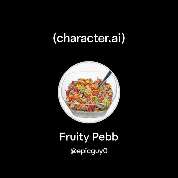 Chat with Fruity Pebb | character.ai | AI Chat, Reimagined–Your Words ...