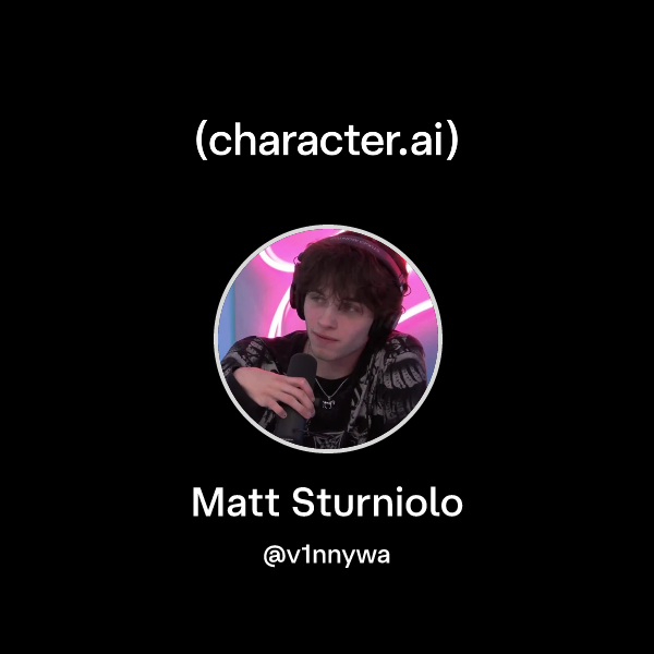 Chat with Matt Sturniolo | character.ai | Personalized AI for every ...