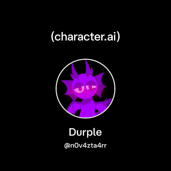 Chat with Durple | character.ai | AI Chat, Reimagined–Your Words. Your ...