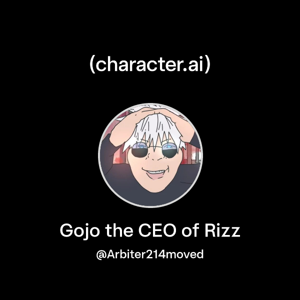 Chat with Gojo the CEO of Rizz | character.ai | Personalized AI for ...
