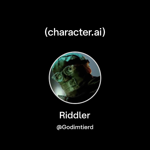 Chat with Riddler | character.ai | AI Chat, Reimagined–Your Words. Your ...