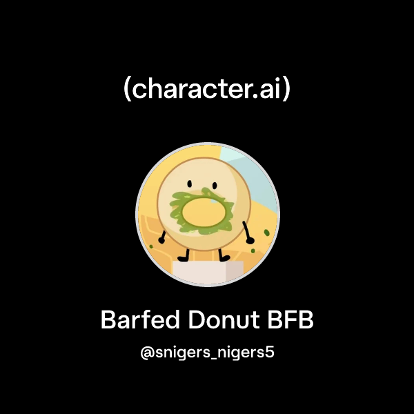 Chat with Barfed Donut BFB | character.ai | AI Chat, Reimagined–Your ...