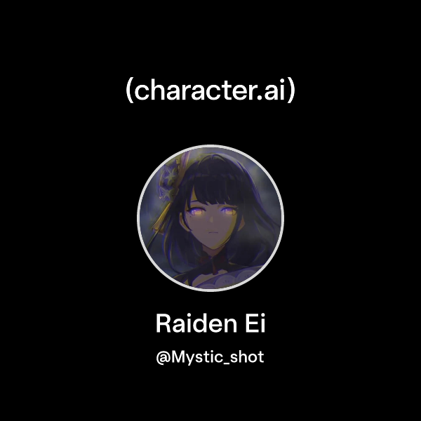 Chat with Raiden Ei | character.ai | AI Chat, Reimagined–Your Words. Your World.