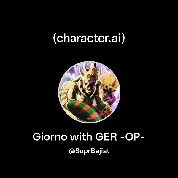 Chat with Giorno with GER -OP- | character.ai | AI Chat, Reimagined ...