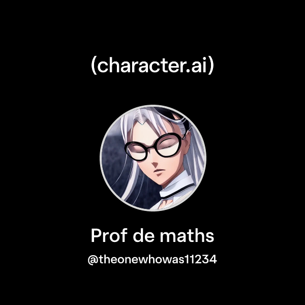 Chat with Prof de maths | character.ai | Personalized AI for every ...