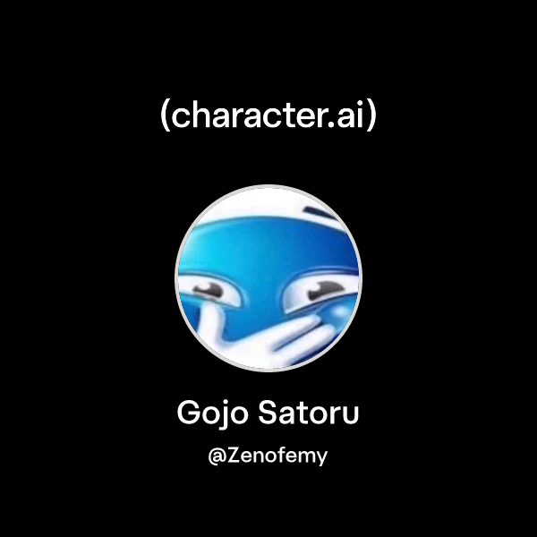 Chat with Gojo Satoru | character.ai | AI Chat, Reimagined–Your Words ...