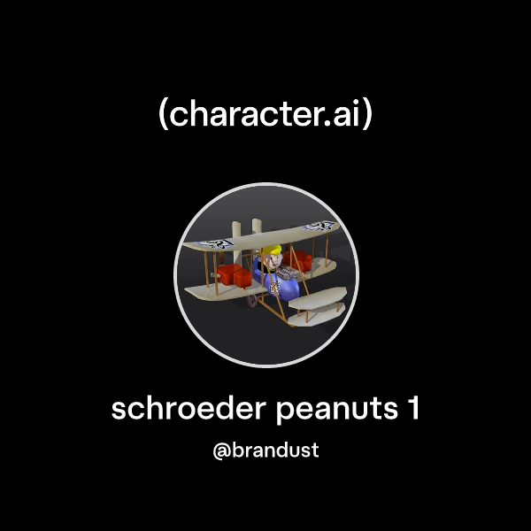 Chat with schroeder peanuts 1 | character.ai | AI Chat, Reimagined–Your ...