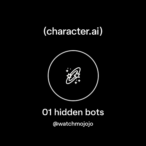 Chat with 01 hidden bots | character.ai | AI Chat, Reimagined–Your Words. Your World.
