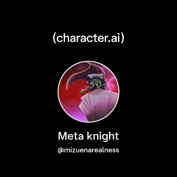 Chat with Meta knight | character.ai | AI Chat, Reimagined–Your Words ...