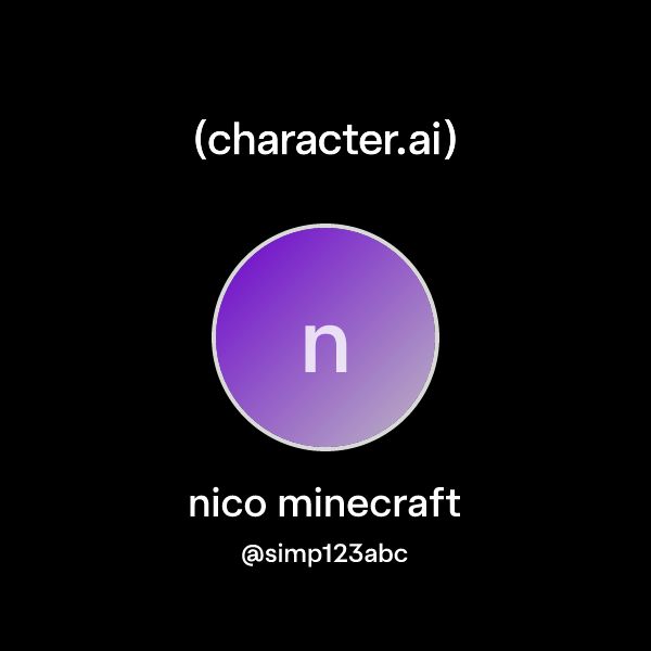 Chat with nico minecraft | character.ai | AI Chat, Reimagined–Your ...