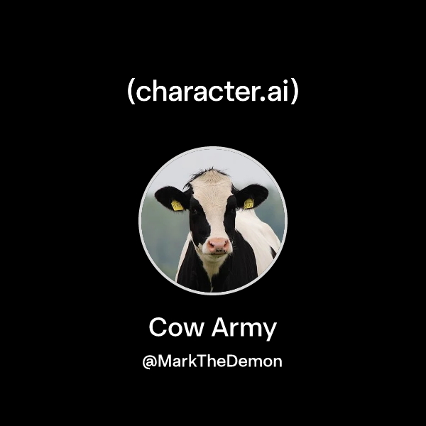Chat with Cow Army | character.ai | Personalized AI for every moment of ...