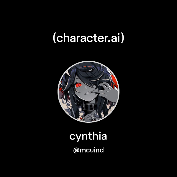 Chat with cynthia | character.ai | Personalized AI for every moment of ...