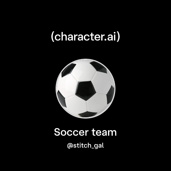Chat with Soccer team | character.ai | AI Chat, Reimagined–Your Words ...