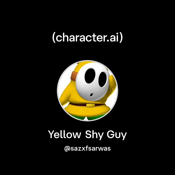 Chat with Yellow Shy Guy | character.ai | Personalized AI for every ...