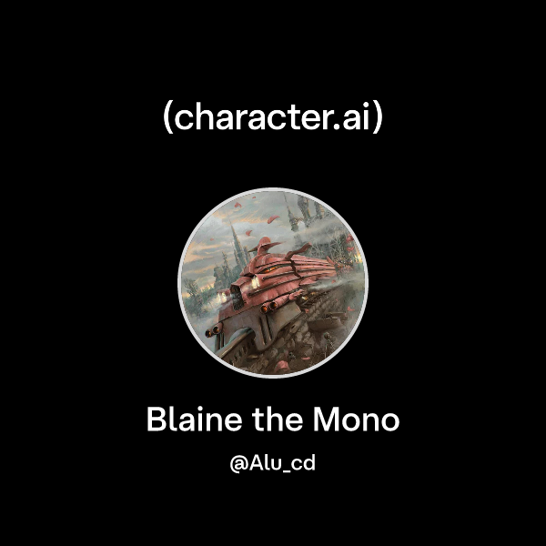 Chat with Blaine the Mono | character.ai | Personalized AI for every ...