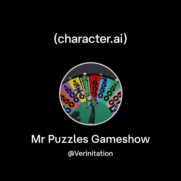 Chat with Mr Puzzles Gameshow | character.ai | AI Chat, Reimagined–Your ...