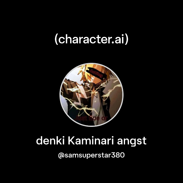 Chat with denki Kaminari angst | character.ai | AI Chat, Reimagined–Your Words. Your World.