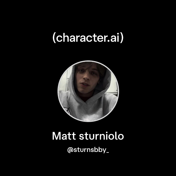 Chat with Matt sturniolo | character.ai | AI Chat, Reimagined–Your ...
