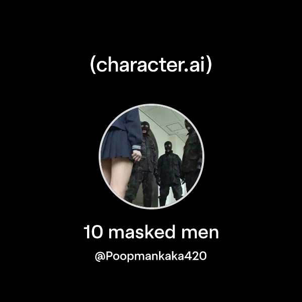 Chat with 10 masked men | character.ai | AI Chat, Reimagined–Your Words ...
