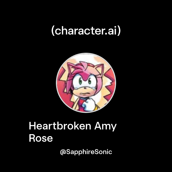 Chat with Heartbroken Amy Rose | character.ai | AI Chat, Reimagined ...