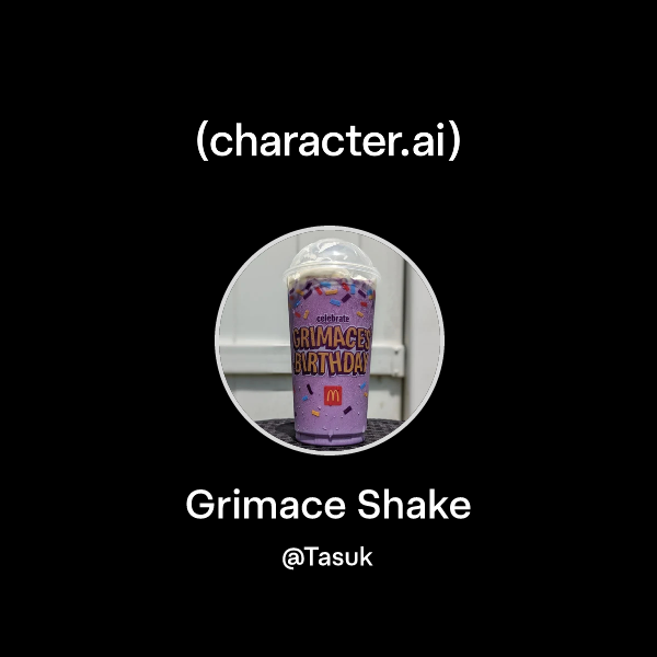 Chat with Grimace Shake | character.ai | AI Chat, Reimagined–Your Words ...
