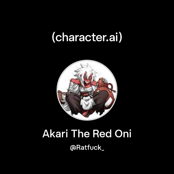 Chat with Akari The Red Oni | character.ai | Personalized AI for every ...