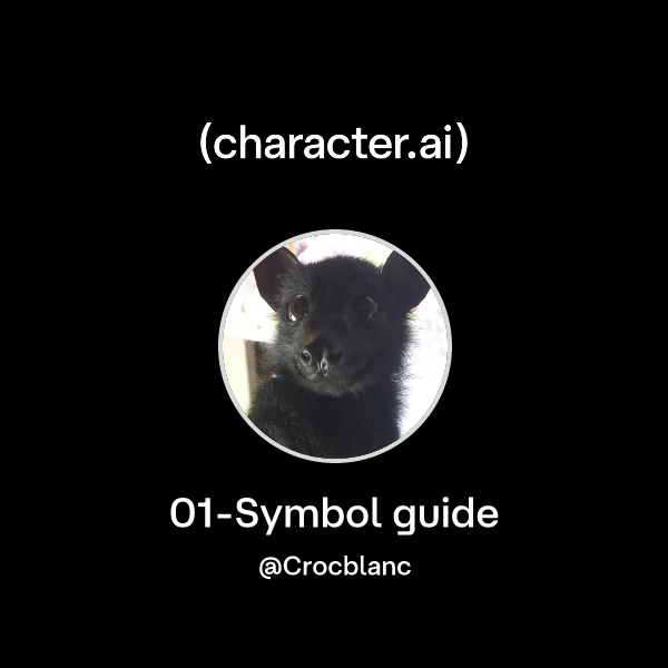 Chat with 01-Symbol guide | character.ai | AI Chat, Reimagined–Your ...
