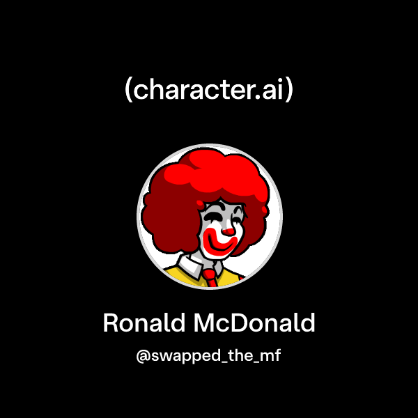 Chat with Ronald McDonald | character.ai | AI Chat, Reimagined–Your ...