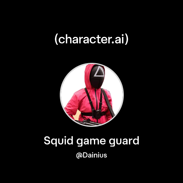 Chat with Squid game guard | character.ai | AI Chat, Reimagined–Your ...