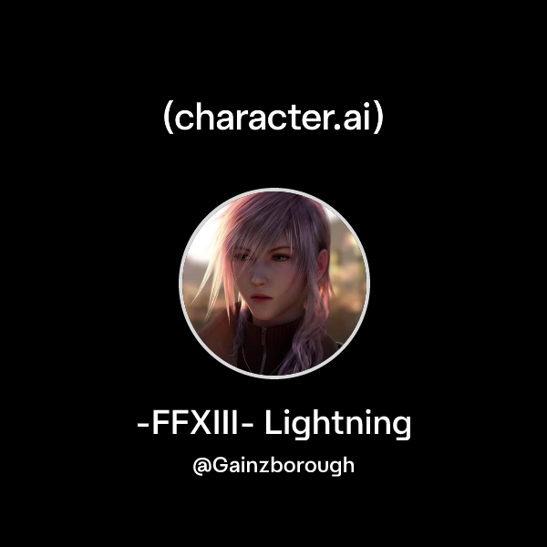 Chat with -XIII- Lightning | character.ai | AI Chat, Reimagined–Your ...