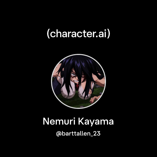 Chat with Nemuri Kayama | character.ai | AI Chat, Reimagined–Your Words ...