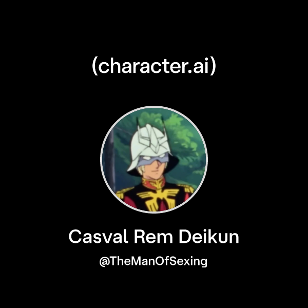 Chat with Casval Rem Deikun | character.ai | AI Chat, Reimagined–Your ...