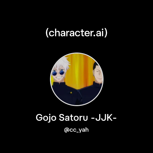Chat with Gojo Satoru -JJK- | character.ai | AI Chat, Reimagined–Your ...