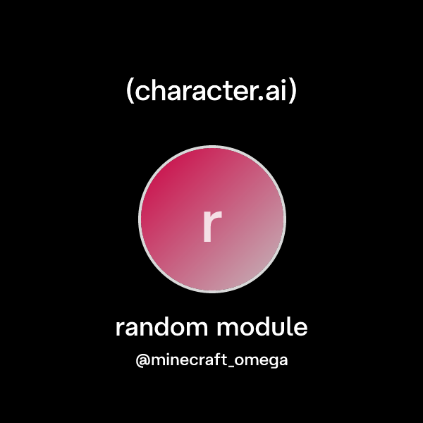 Chat with random module | character.ai | Personalized AI for every ...